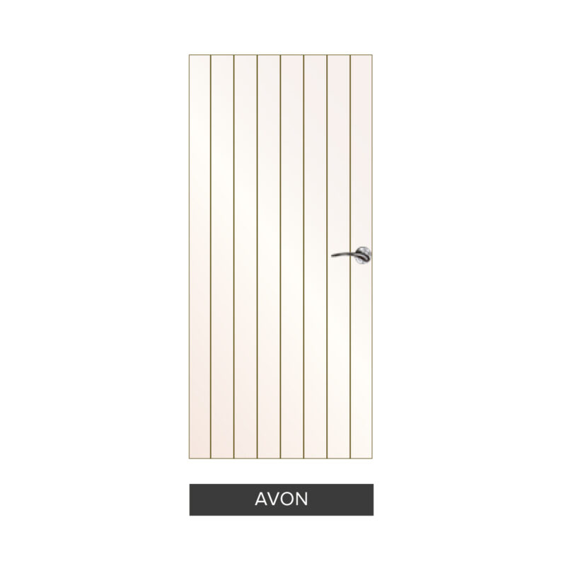 Avon - Grooved Door - Central Plateau Doors