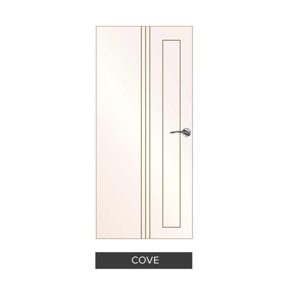 COVE - Grooved Door - Central Plateau Doors