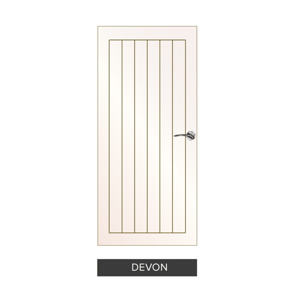 DEVON - Grooved Door - Central Plateau Doors