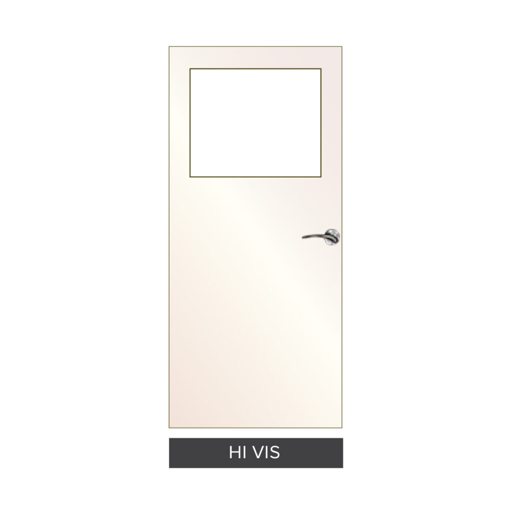 HIVIS - Vision Panel Door - Central Plateau Doors