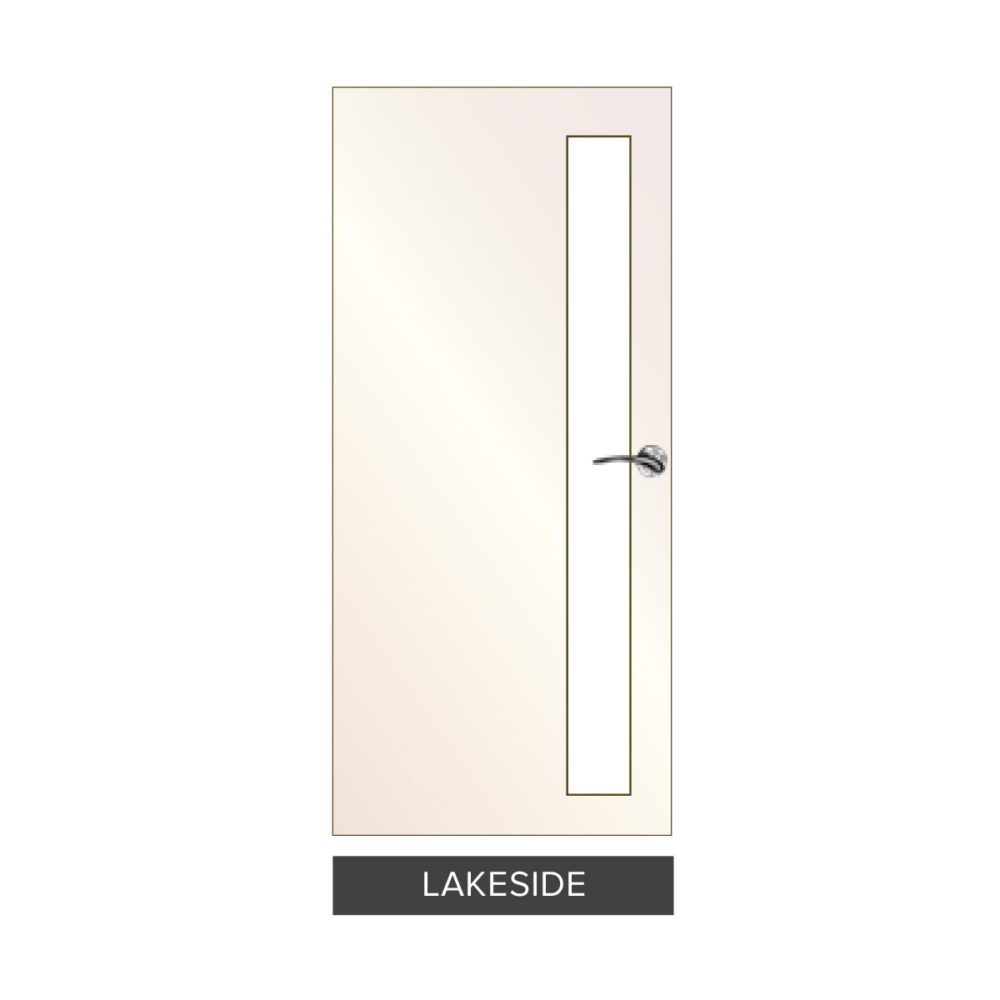 LAKESIDE - Vision Panel Door - Central Plateau Doors