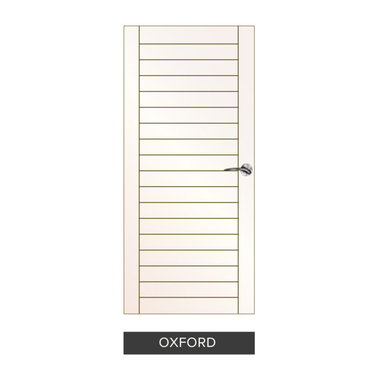 OXFORD - Grooved Door - Central Plateau Doors