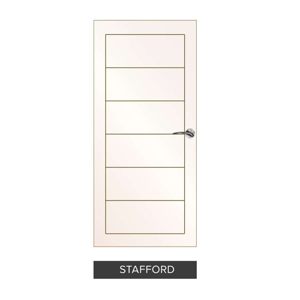 STAFFORD - Grooved Door - Central Plateau Doors