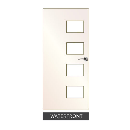 WATERFRONT - Vision Panel Door - Central Plateau Doors