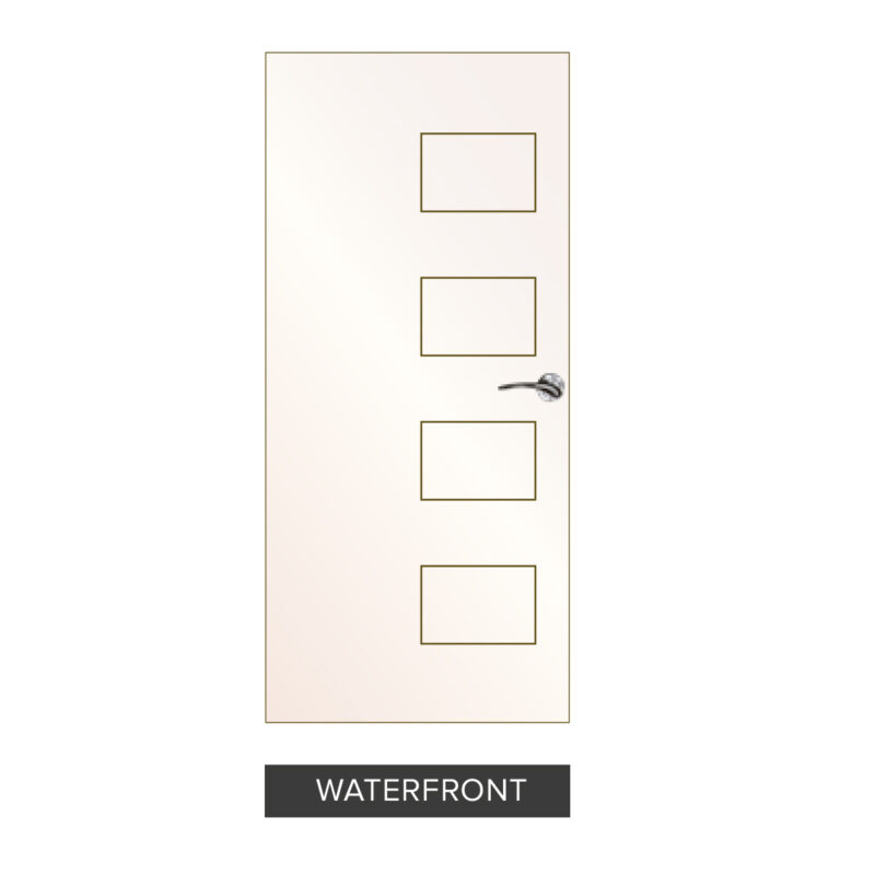 WATERFRONT - Grooved Door - Central Plateau Doors